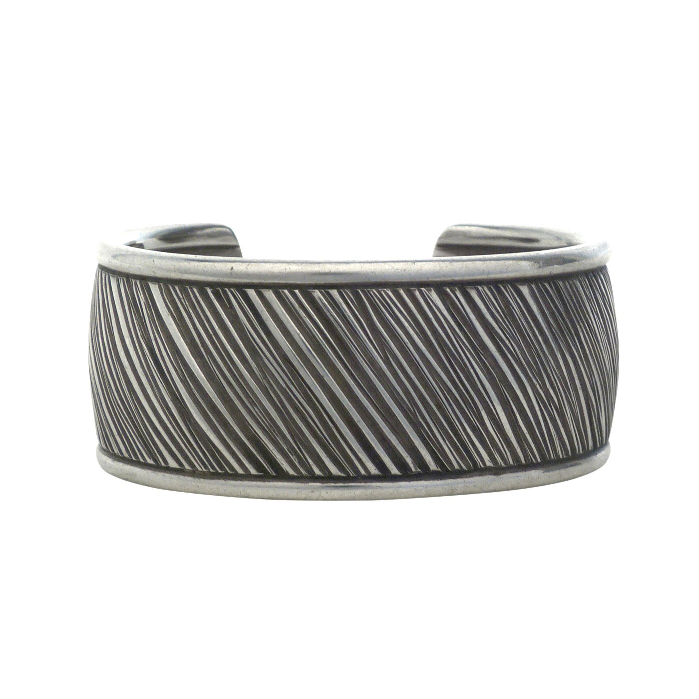 Cody Sanderson, Navajo Silver Bracelet | Shiprock Santa Fe