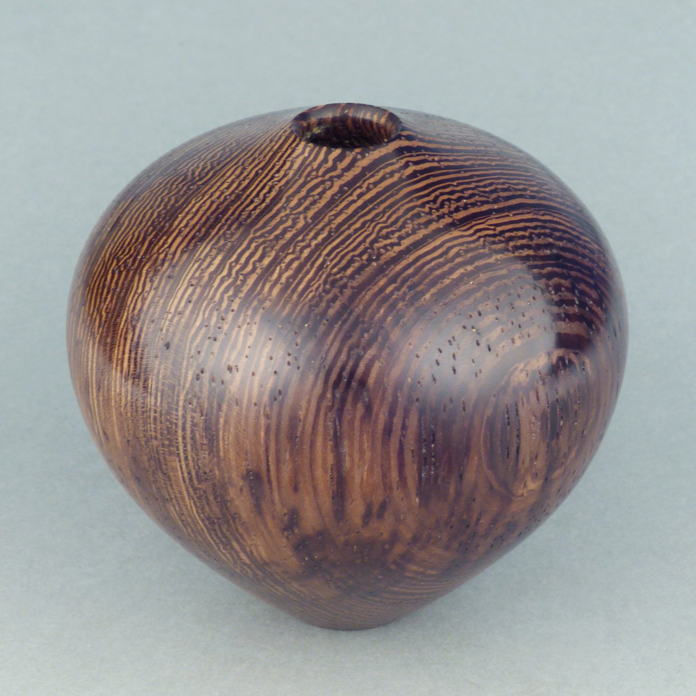 Hand Turned Wenge Wooden Vessel by Nathan Hart, 2009 | Shiprock Santa Fe