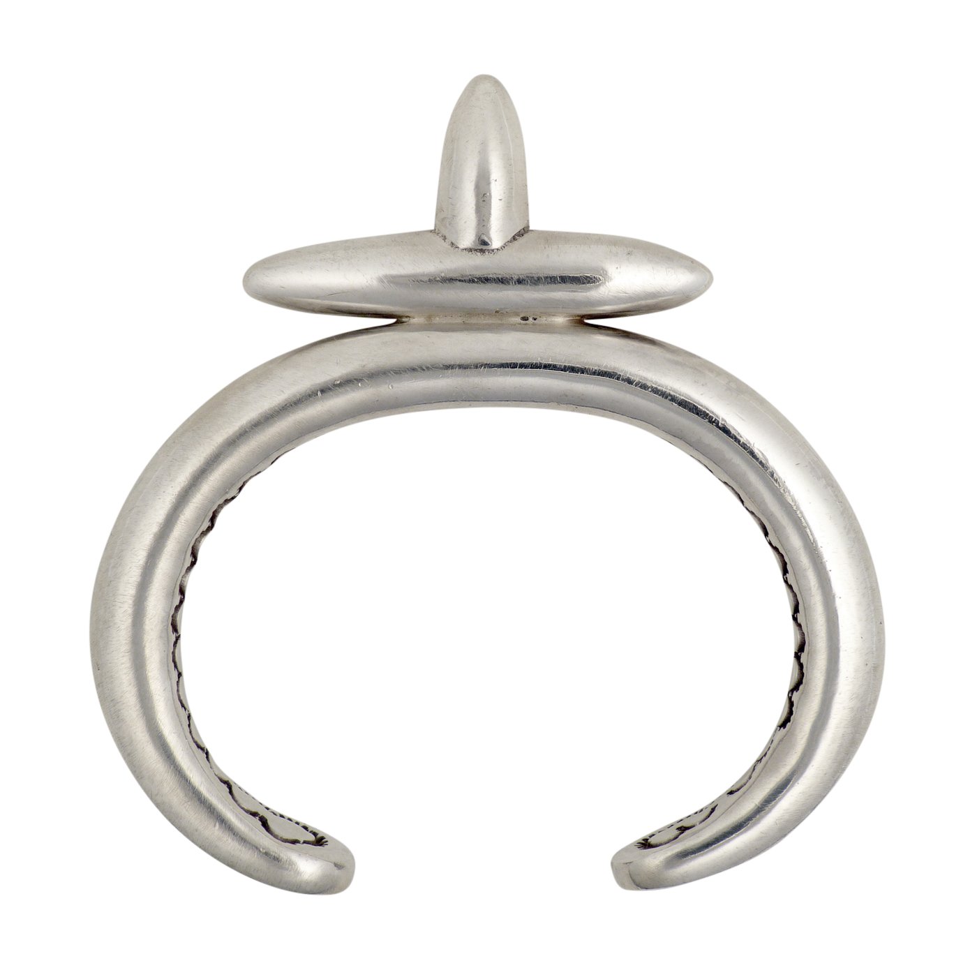 Cody Sanderson, Navajo Heavy Silver Bracelet | Shiprock Santa Fe
