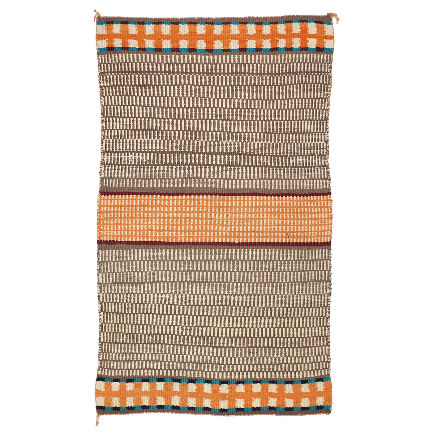 Navajo Twill Oversized Double Saddle Blanket, c.1960 | Shiprock Santa Fe