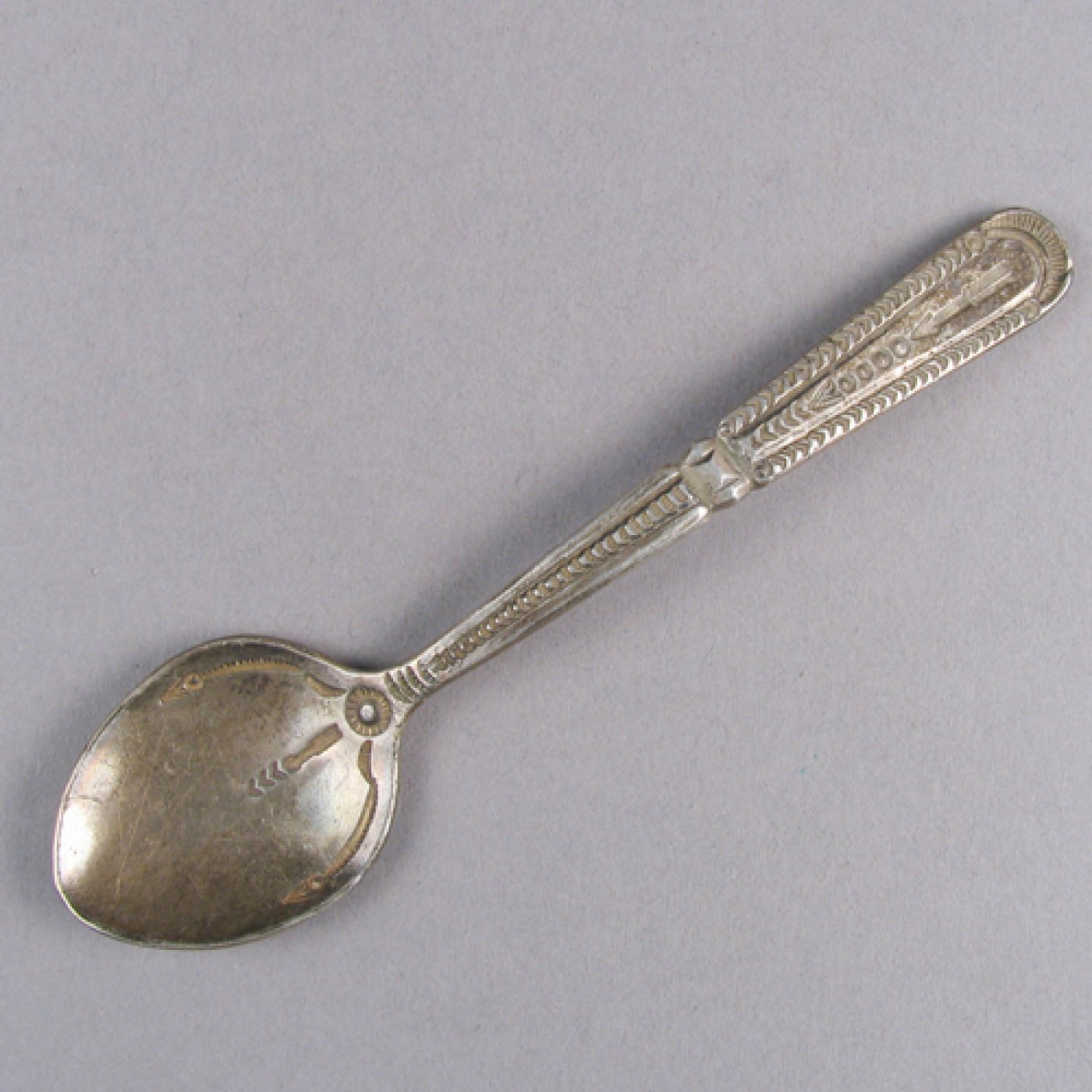 Stamped Silver Tea Spoon, c.1940 | Shiprock Santa Fe