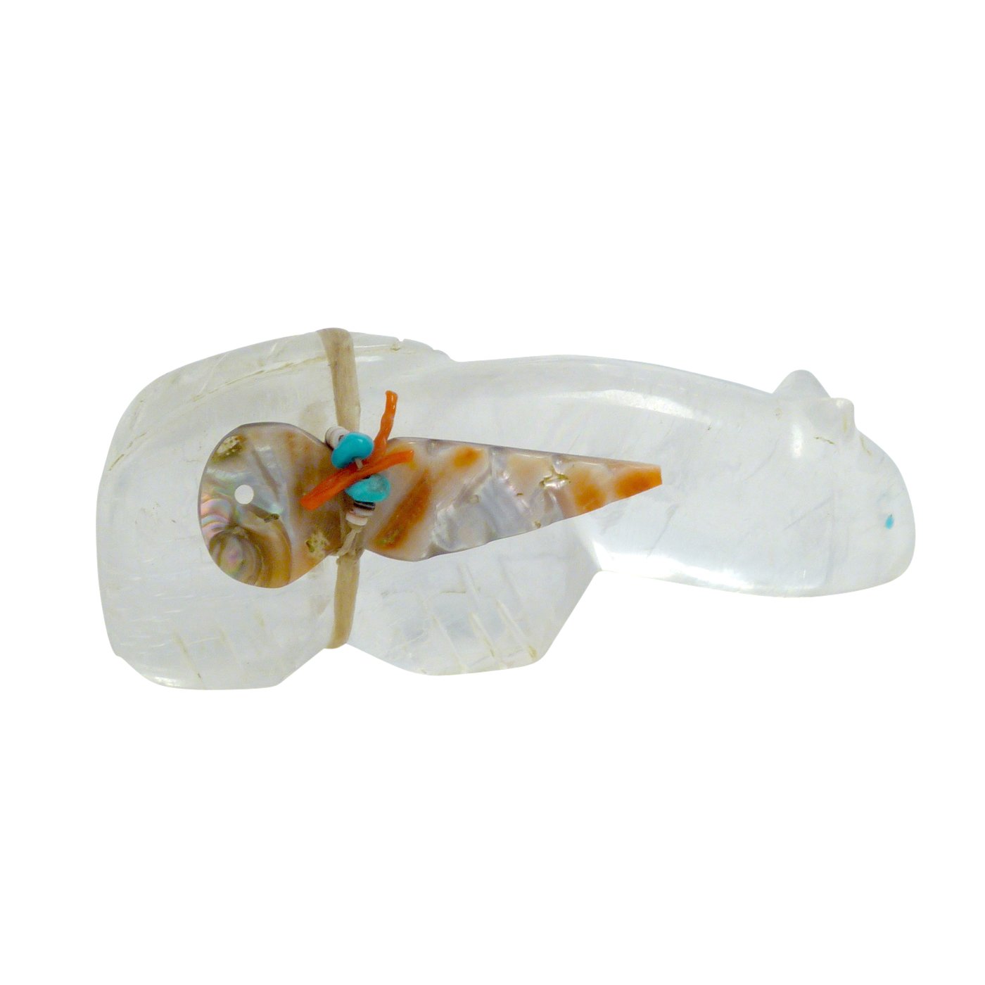 Zuni Crystal Badger Fetish | Shiprock Santa Fe