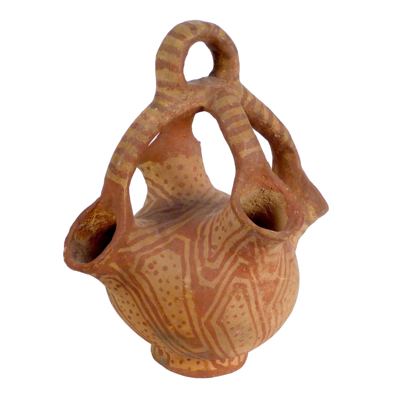 Mojave Four Spouted Pot, early 20th century | Shiprock Santa Fe