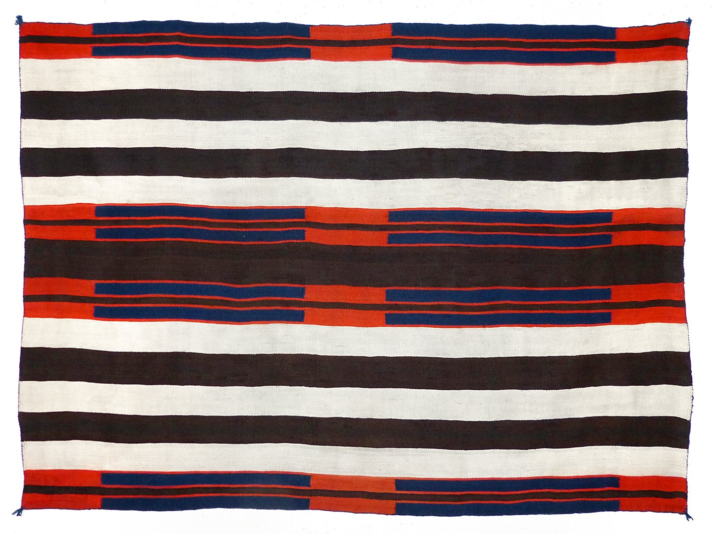 Navajo Late Classic Second Phase Chief Blanket, c.1880 | Shiprock Santa Fe