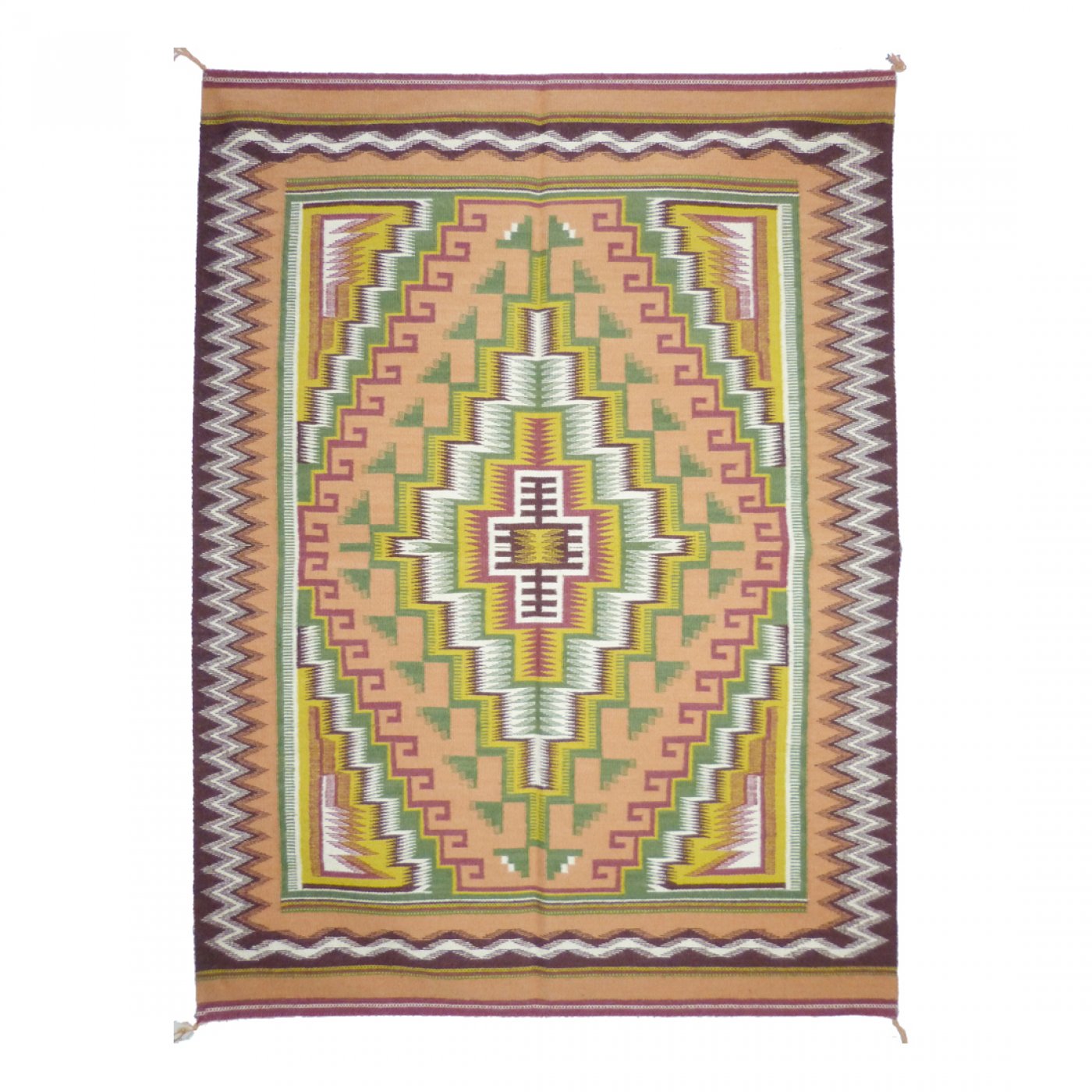 Navajo Burntwater Trading Post Rug, c.1975 | Shiprock Santa Fe
