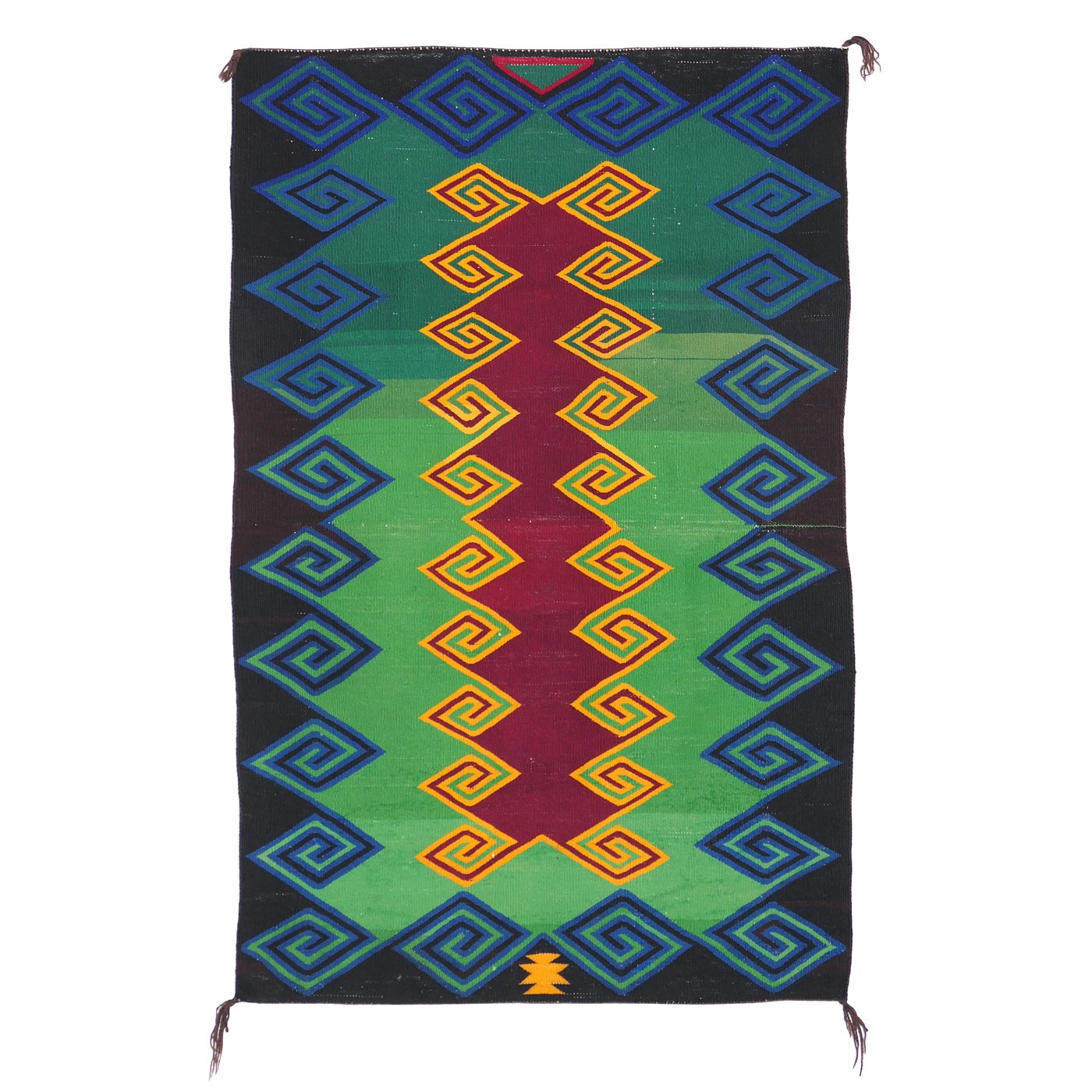 Navajo Double Saddle Blanket, c.1960 | Shiprock Santa Fe