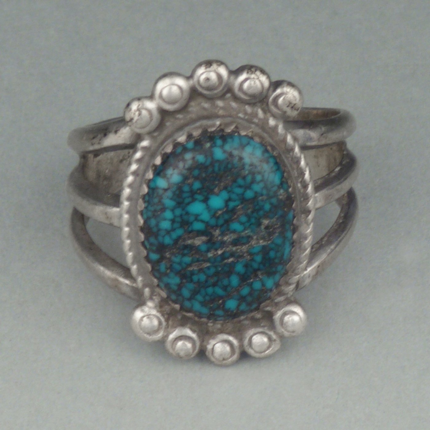 Turquoise Ring c.1950s | Shiprock Santa Fe