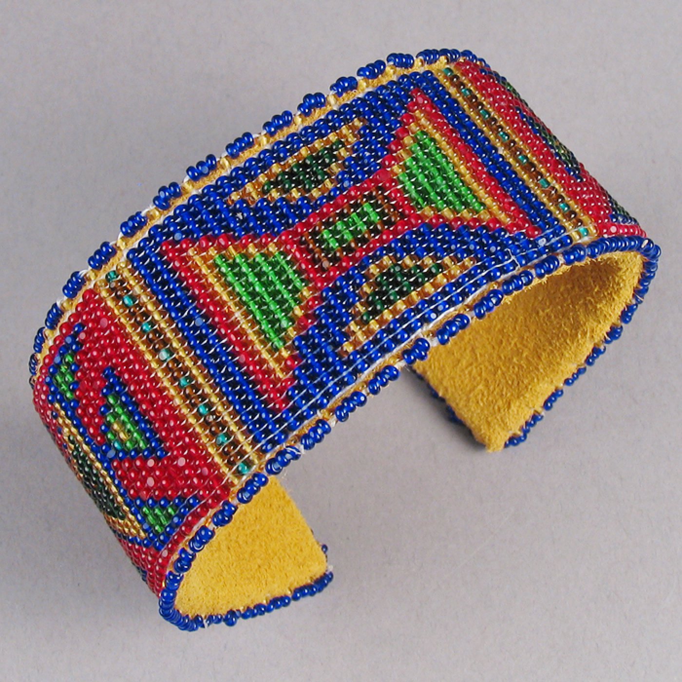 Beaded Cheyenne Pattern Bracelet | Shiprock Santa Fe