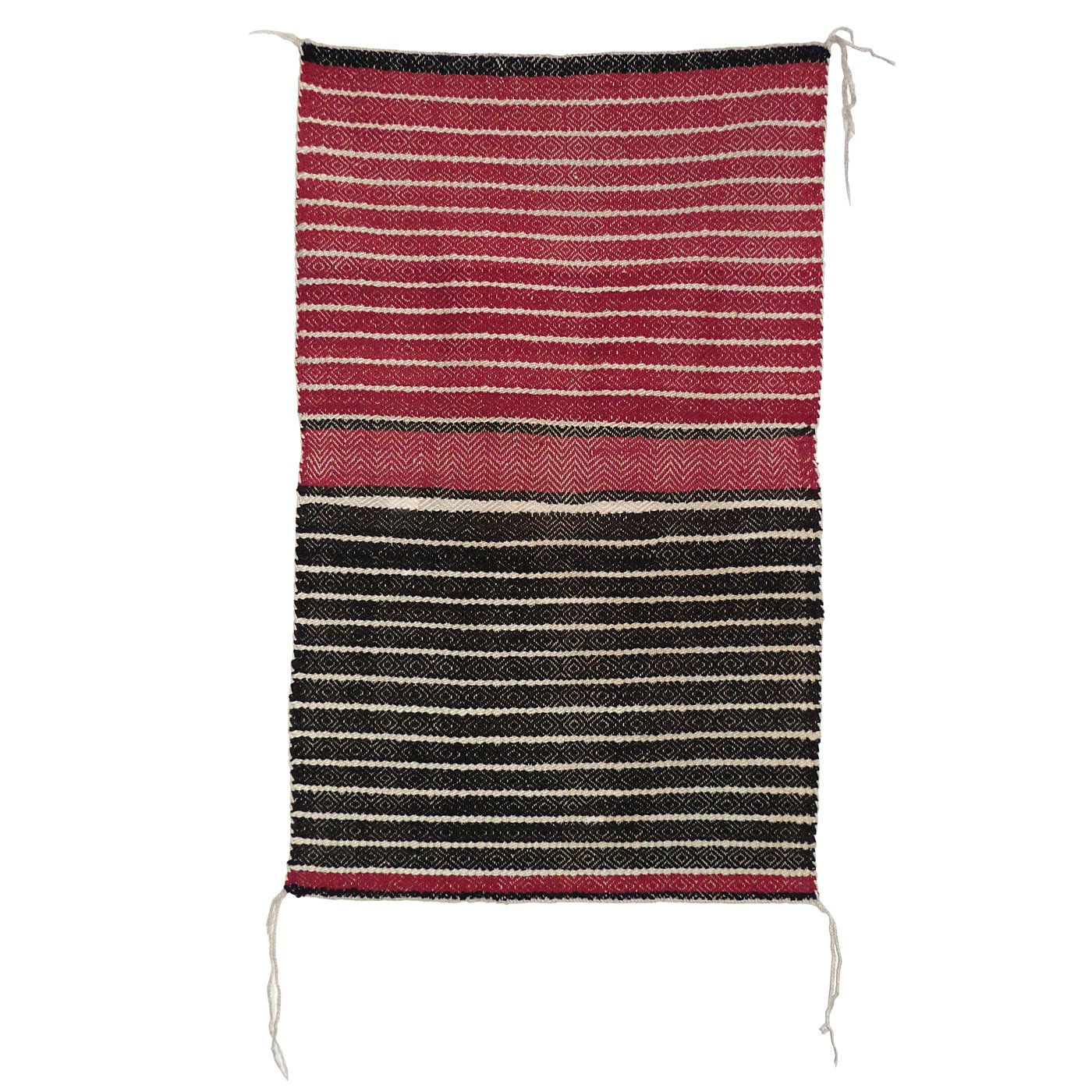 Pueblo Twill Double Saddle Blanket, c.1930 | Shiprock Santa Fe
