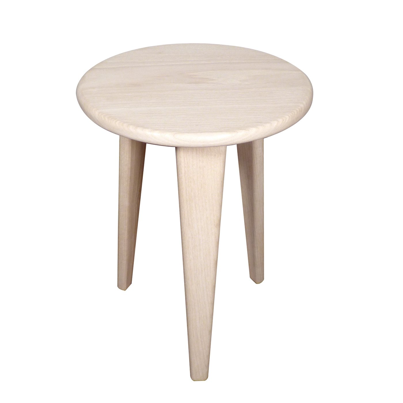 Boyd & Allister Solid Ash Three Legged Bedside Table | Shiprock Santa Fe