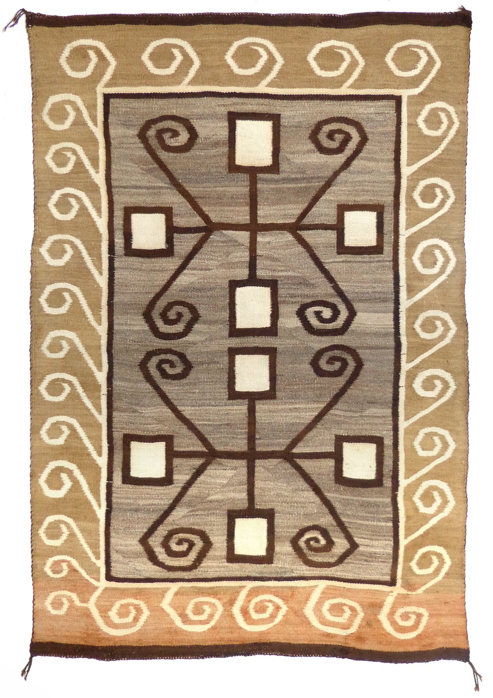Navajo Bisti Trading Post Rug, c.1930 | Shiprock Santa Fe