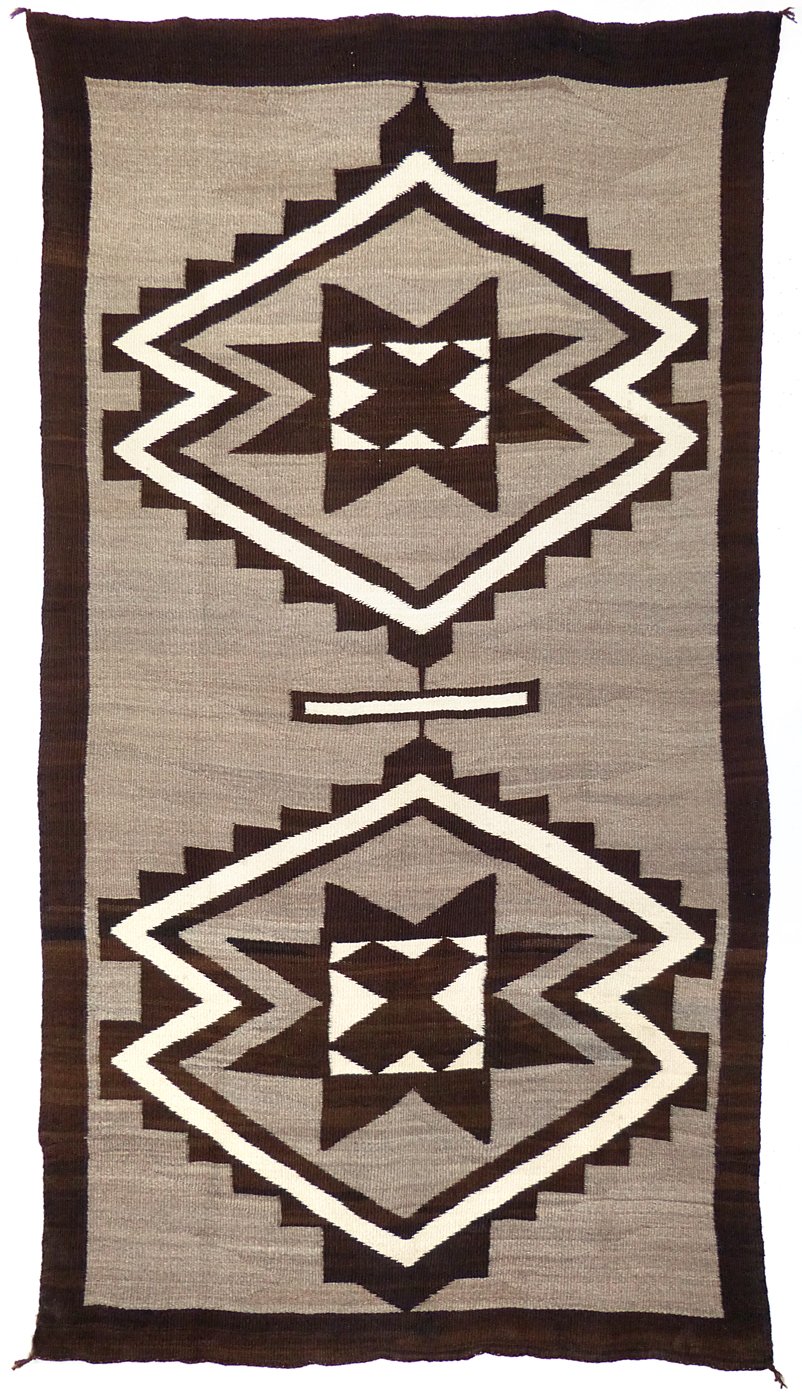 Navajo Natural Transitional Rug, c.1900 | Shiprock Santa Fe