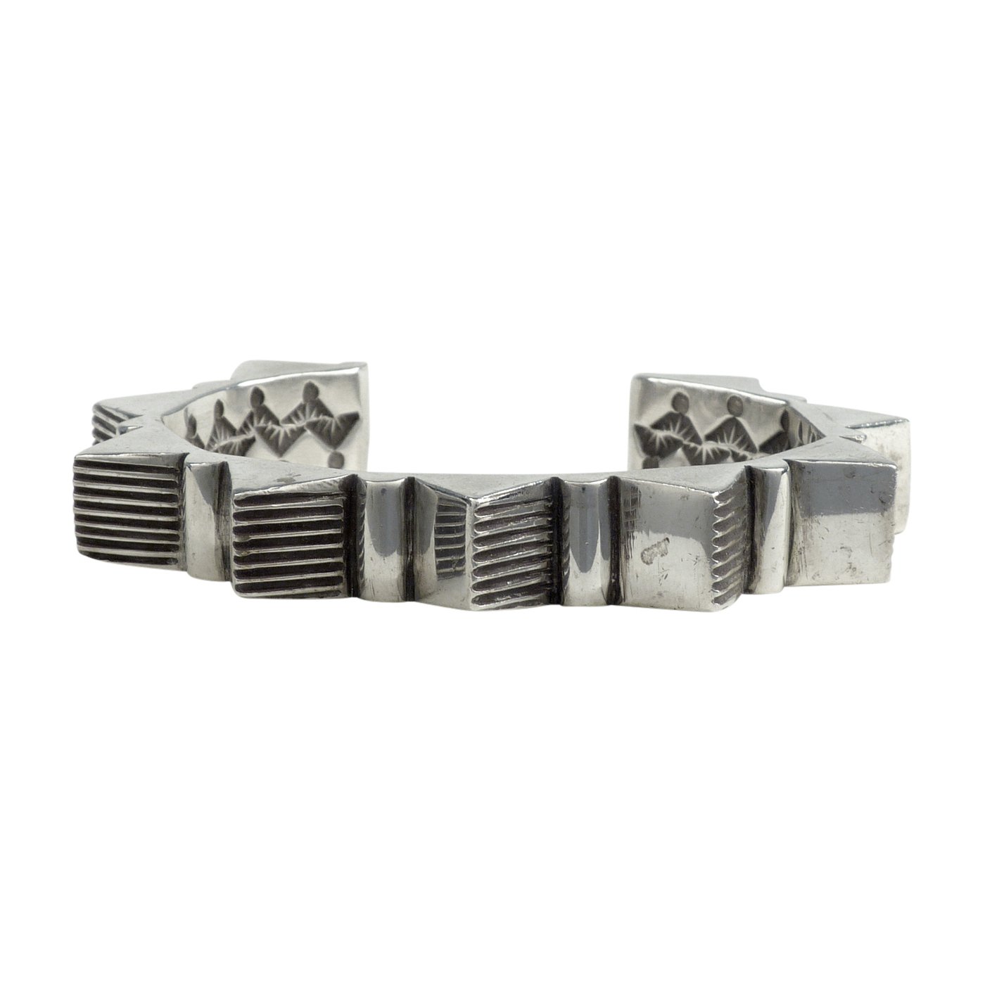 Cody Sanderson, Navajo Silver Bracelet | Shiprock Santa Fe