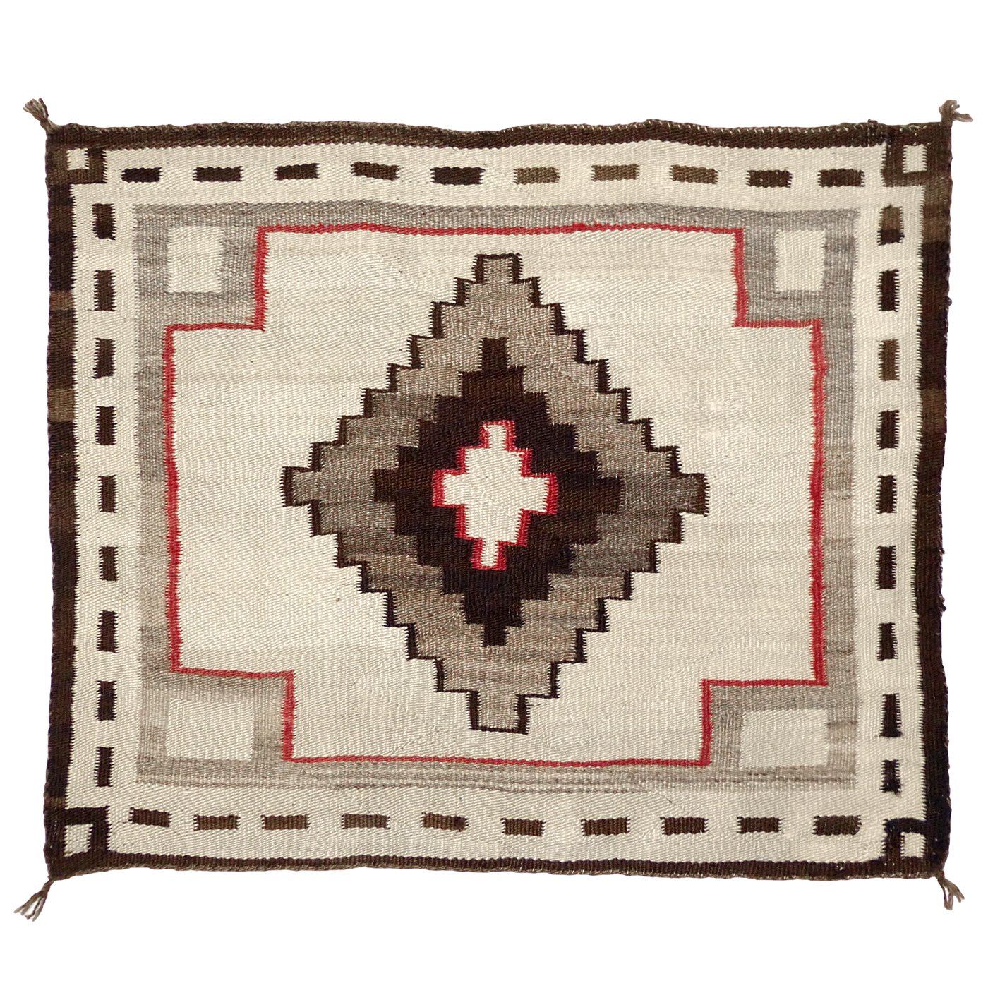 Navajo Single Saddle Blanket, c.1920 | Shiprock Santa Fe