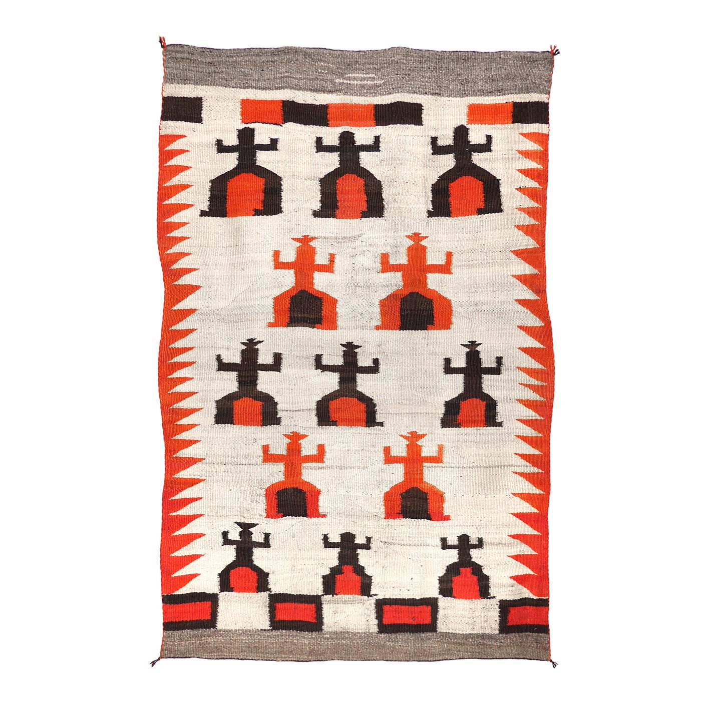 Navajo Transitional Pictorial with Fourteen Figures, c.1890 | Shiprock ...