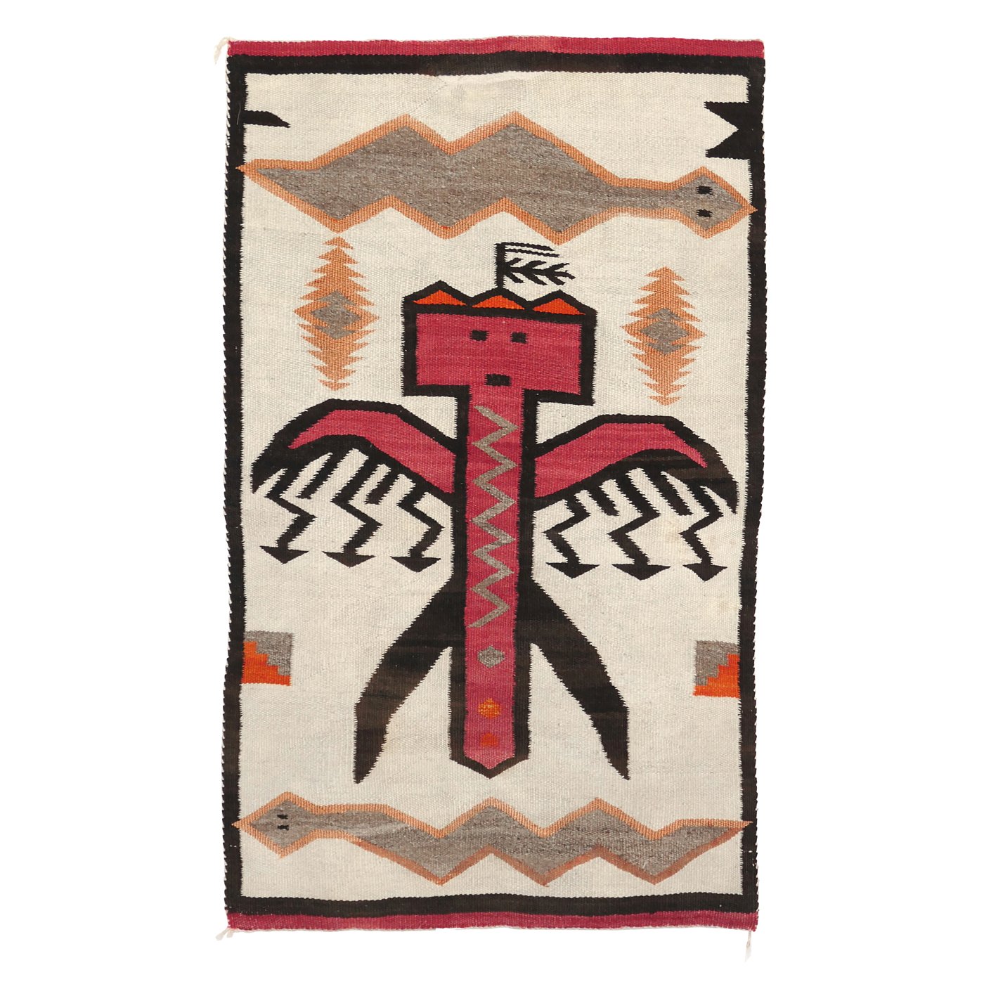 Navajo Big Thunder and Snake Pictorial, c.1930 | Shiprock Santa Fe