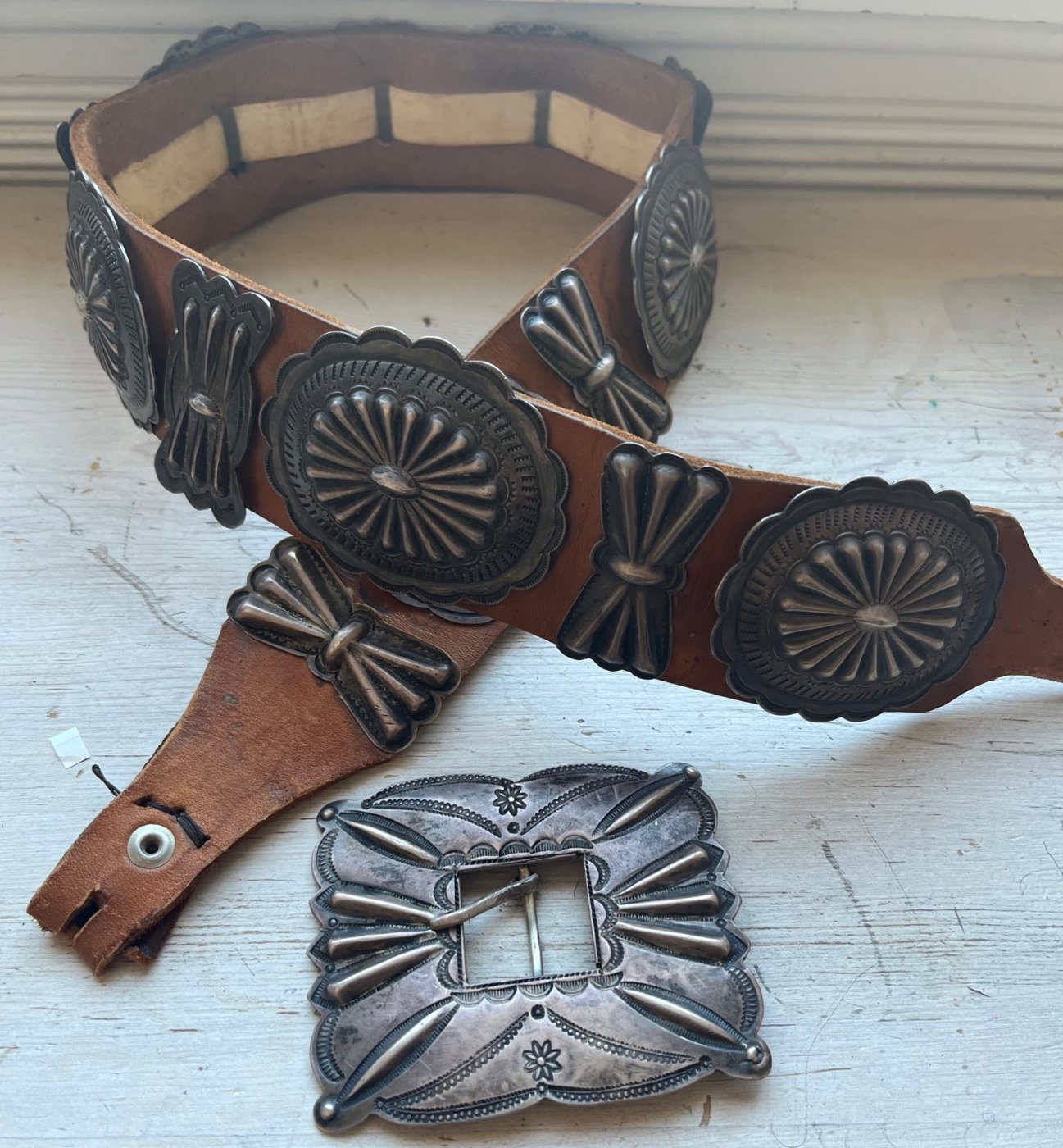 Navajo Concho Belt | Shiprock Santa Fe