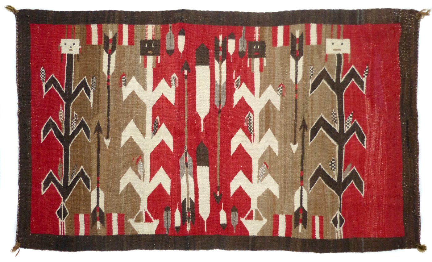 Navajo Corn Yei Pictorial, c.1940 | Shiprock Santa Fe