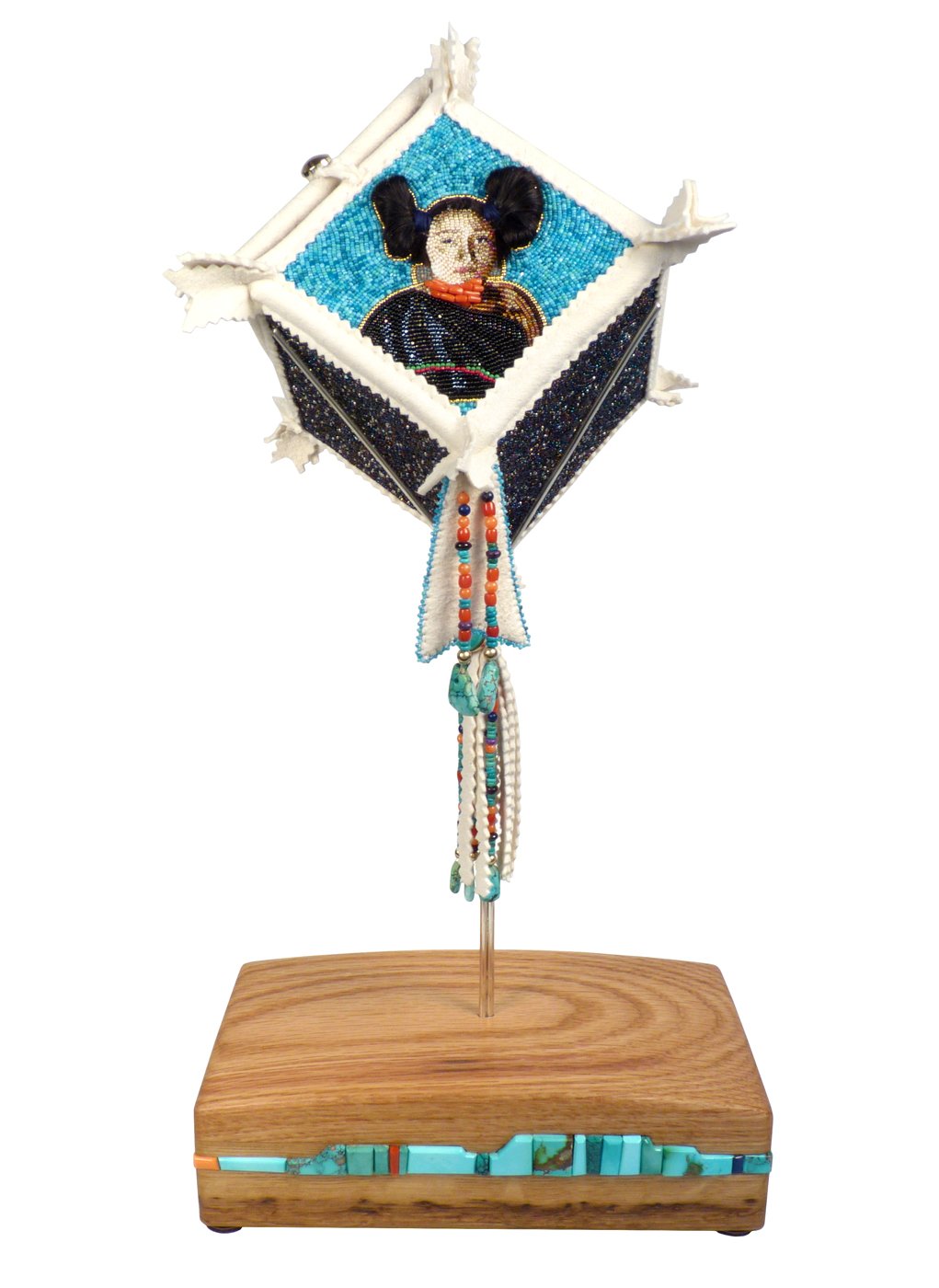 Ken Williams Jr. & Sonwai "Elements of Beauty" Beaded Treasure Box ...