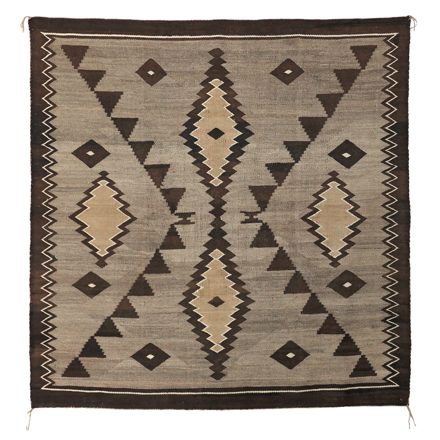 Navajo Natural Rug, c.1910 | Shiprock Santa Fe