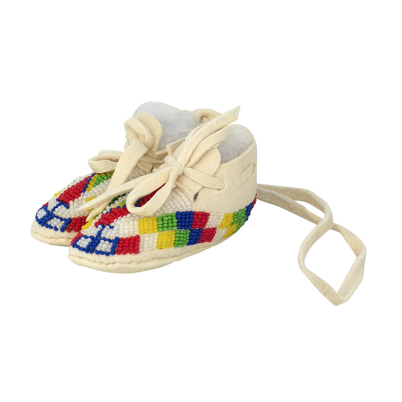 Ken Williams Jr., "Mini Mocs #4" Beaded Moccasins | Shiprock Santa Fe
