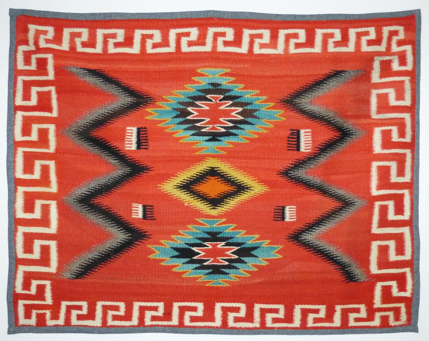 Navajo Transitional Saddle Blanket, c.1900 | Shiprock Santa Fe