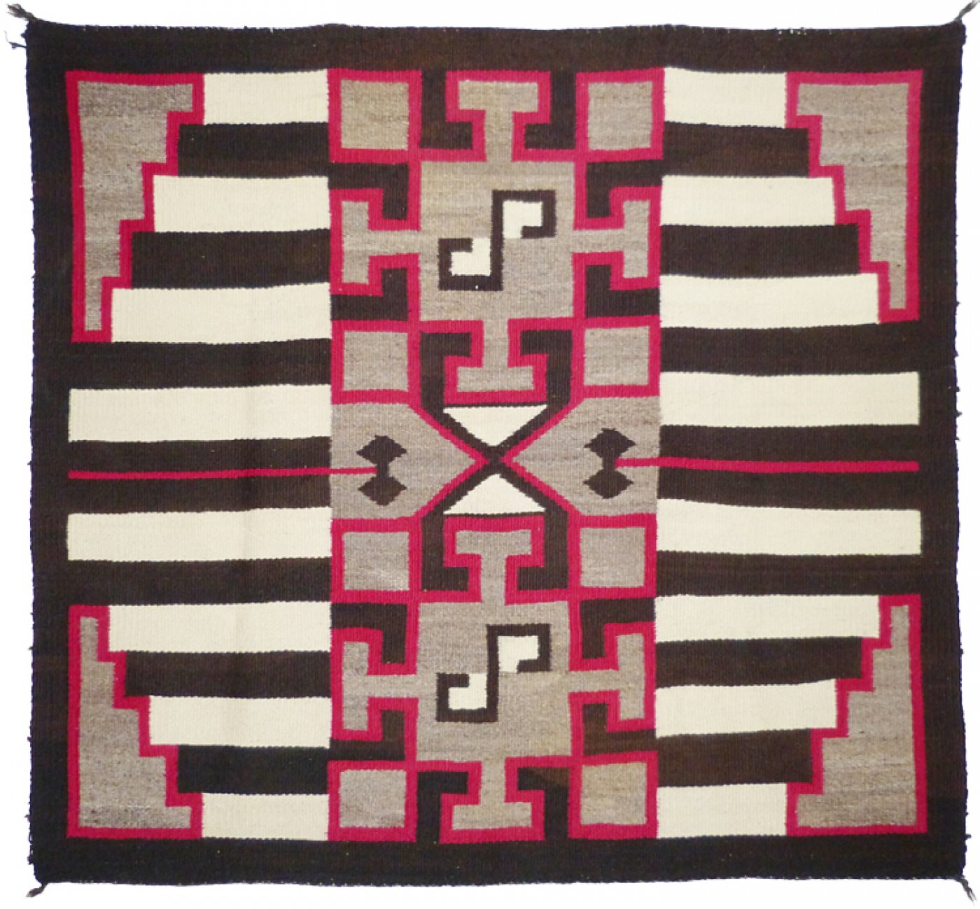 Navajo Third Phase Chief Blanket Variant, c.1915 | Shiprock Santa Fe