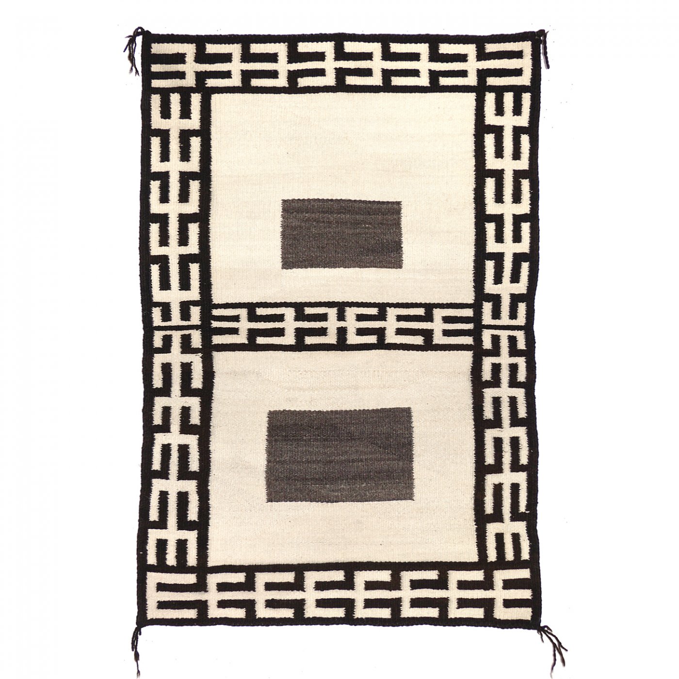 Navajo Double Saddle Blanket, c.1920 | Shiprock Santa Fe