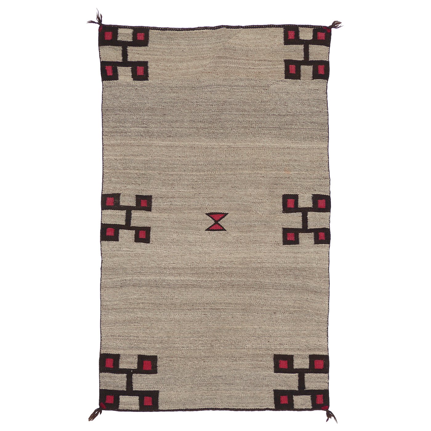 Navajo Double Saddle Blanket, c.1920 | Shiprock Santa Fe