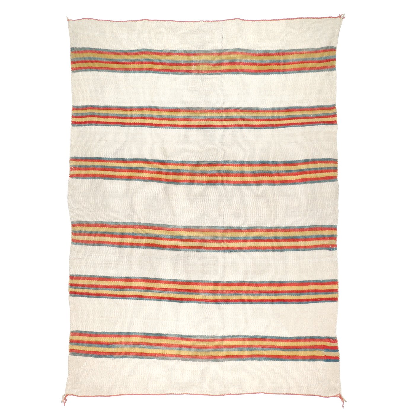 Navajo Transitional Banded Blanket, c.1880 | Shiprock Santa Fe