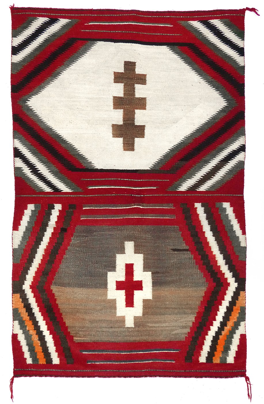 Navajo Double Saddle Blanket, c.1940 | Shiprock Santa Fe