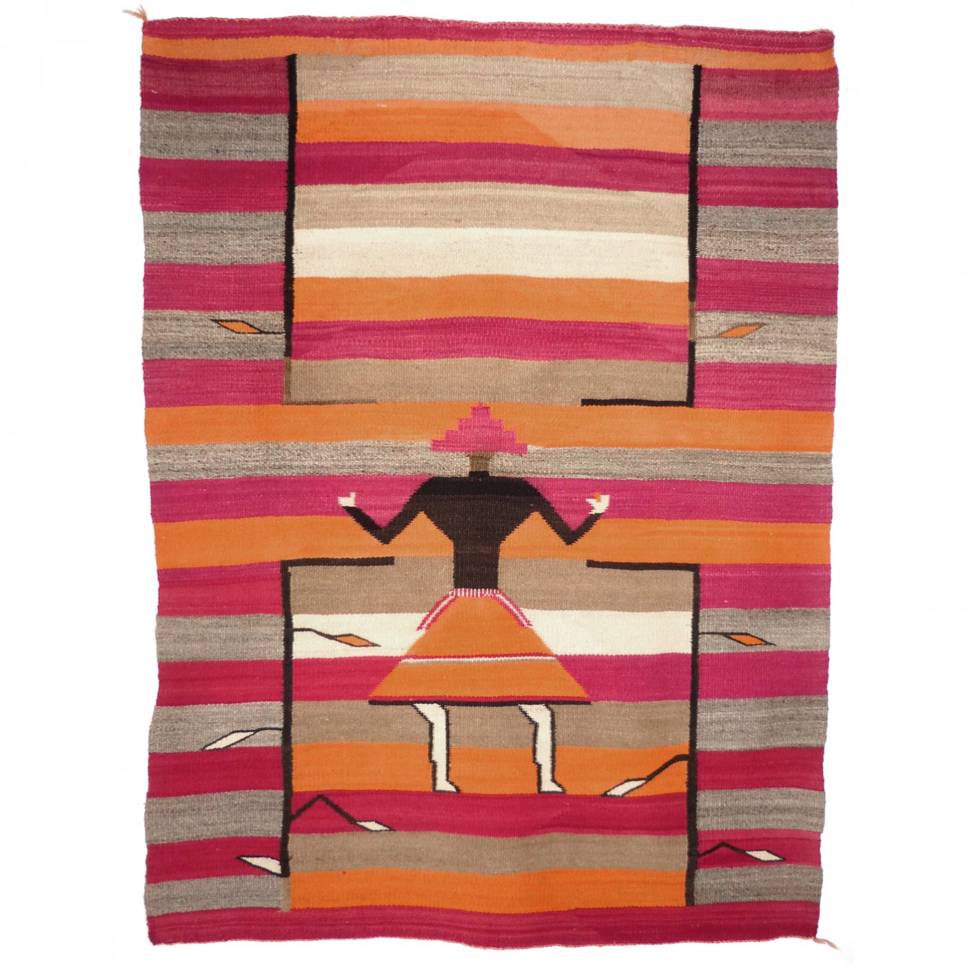 Navajo Changing Woman Pictorial, c.1920-1930 | Shiprock Santa Fe