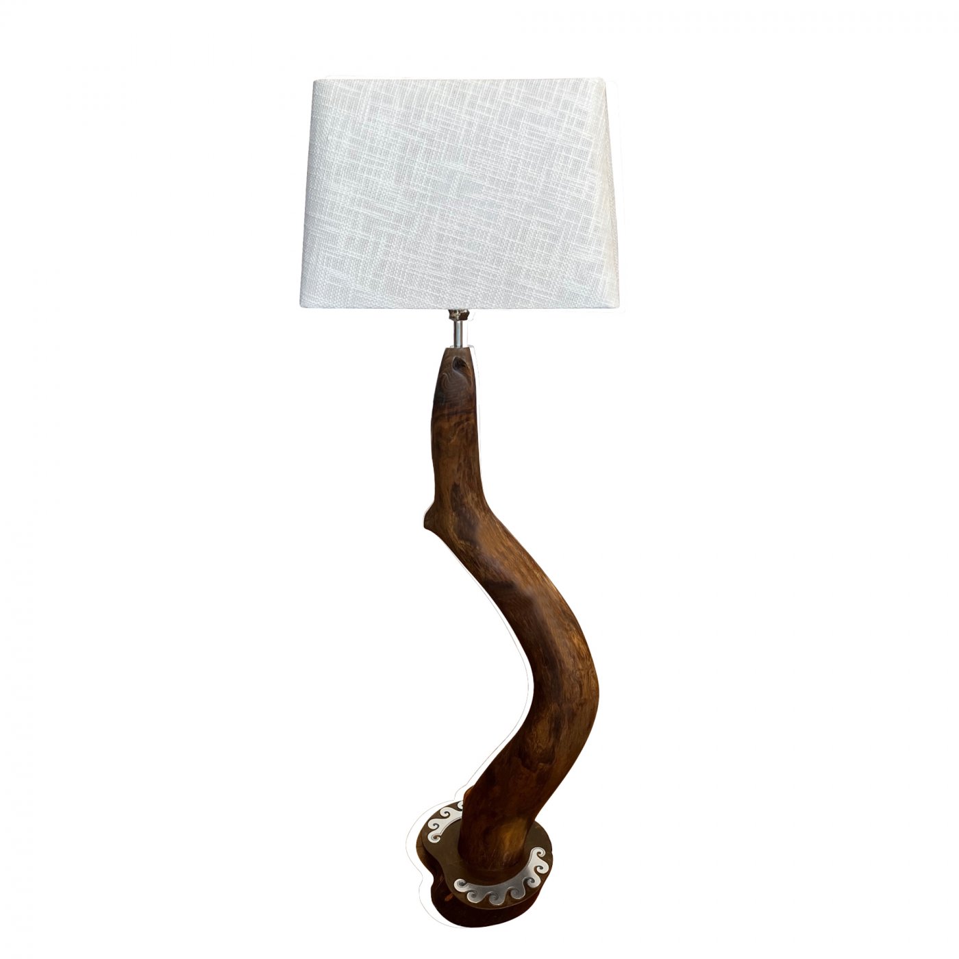 Kenneth Begay Ironwood Floor Lamp | Shiprock Santa Fe
