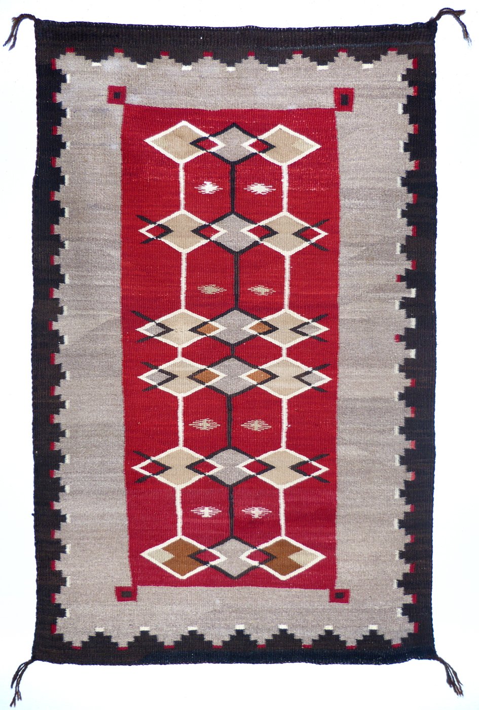 Navajo Double Saddle Blanket, c.1920 | Shiprock Santa Fe