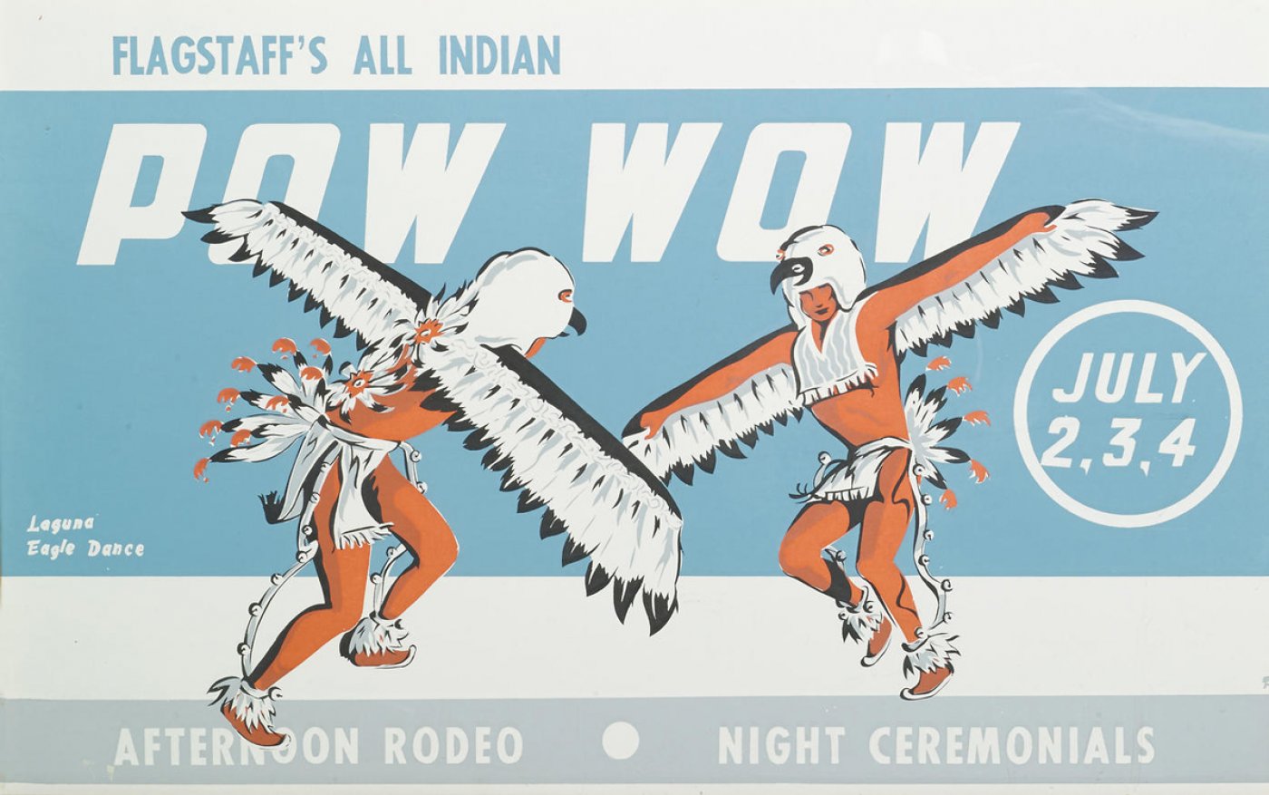 All Indian Pow Wow Poster, c.1940 | Shiprock Santa Fe