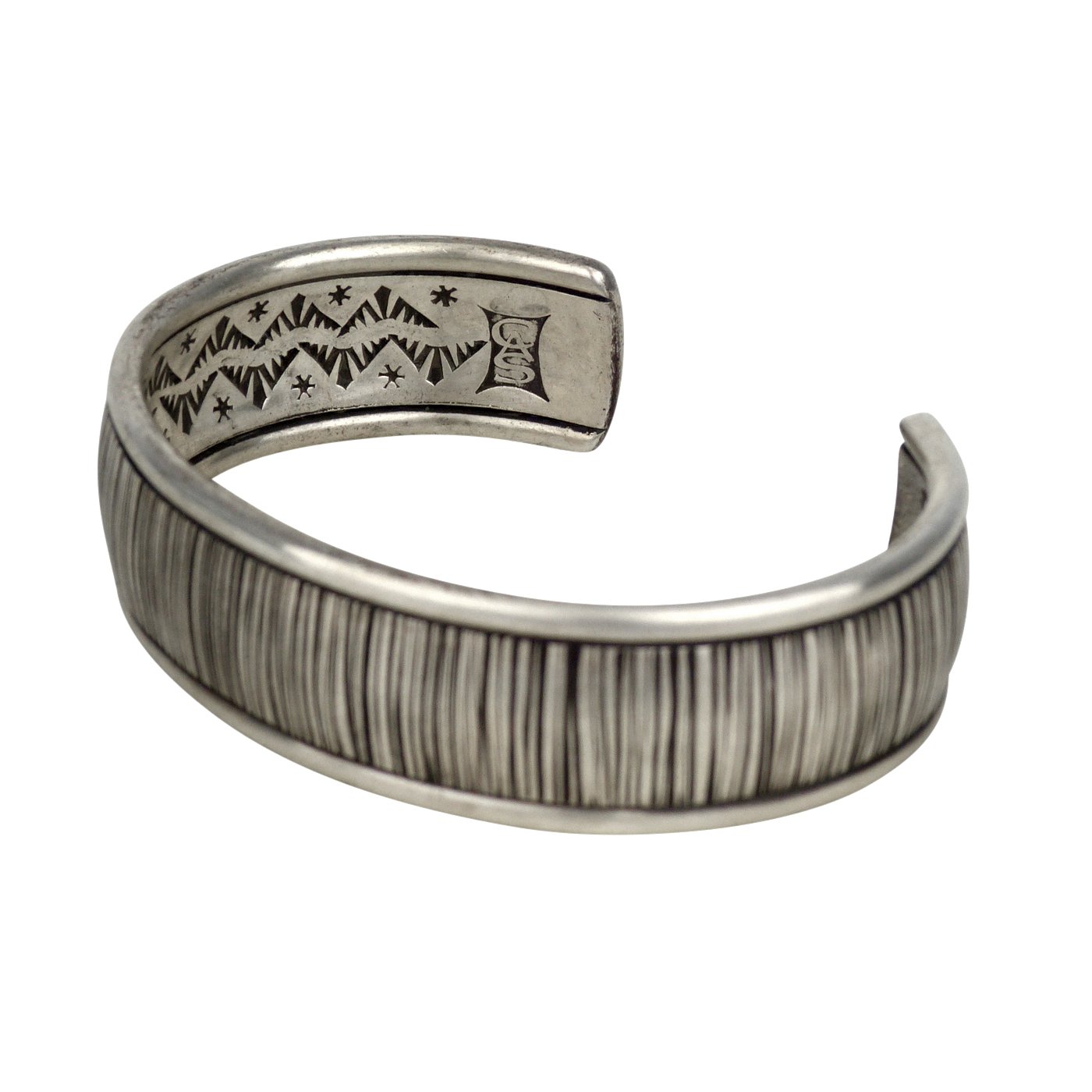 Cody Sanderson, Navajo Silver Bracelet | Shiprock Santa Fe
