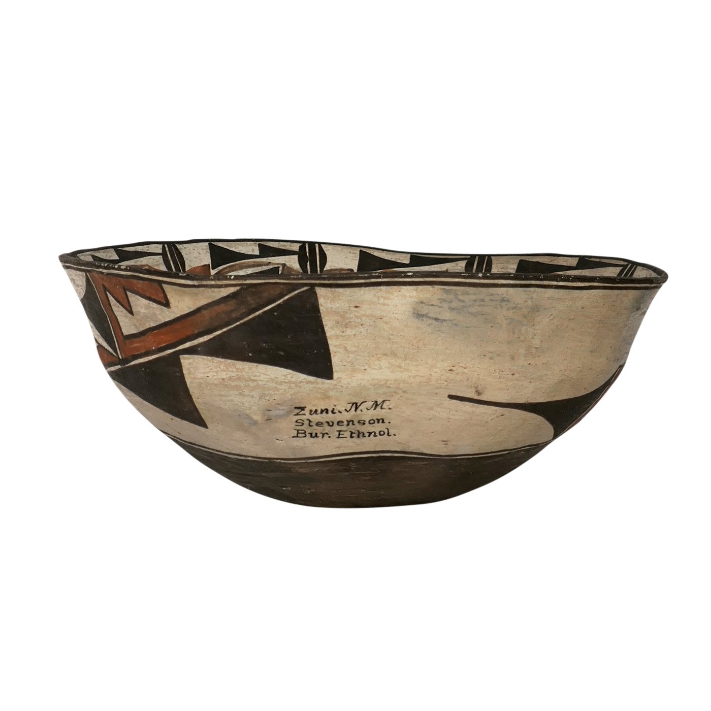 Zuni Polychrome Bowl, c.1884 | Shiprock Santa Fe