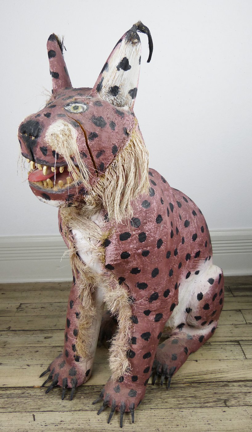 Felipe Archuleta Carved Lynx | Shiprock Santa Fe