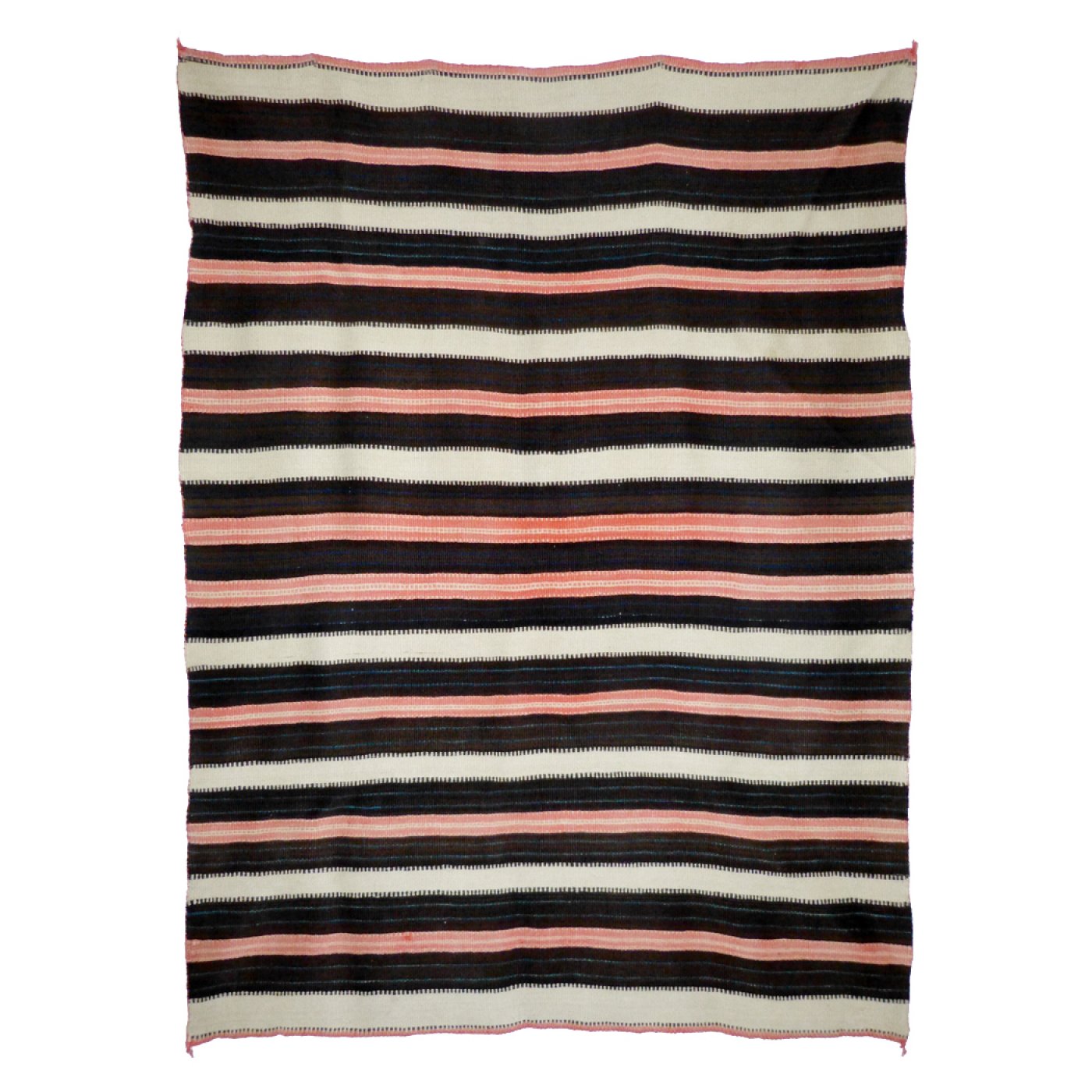 Navajo Moki Banded Blanket, c.1880 | Shiprock Santa Fe