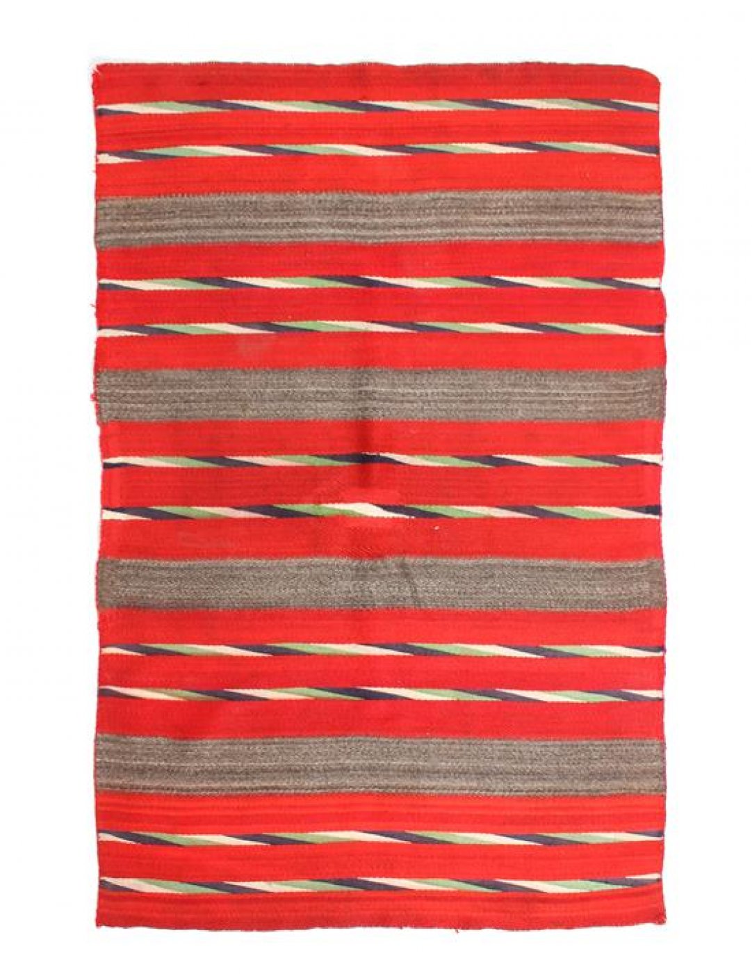 Navajo Twill Double Saddle Blanket, c.1890 | Shiprock Santa Fe