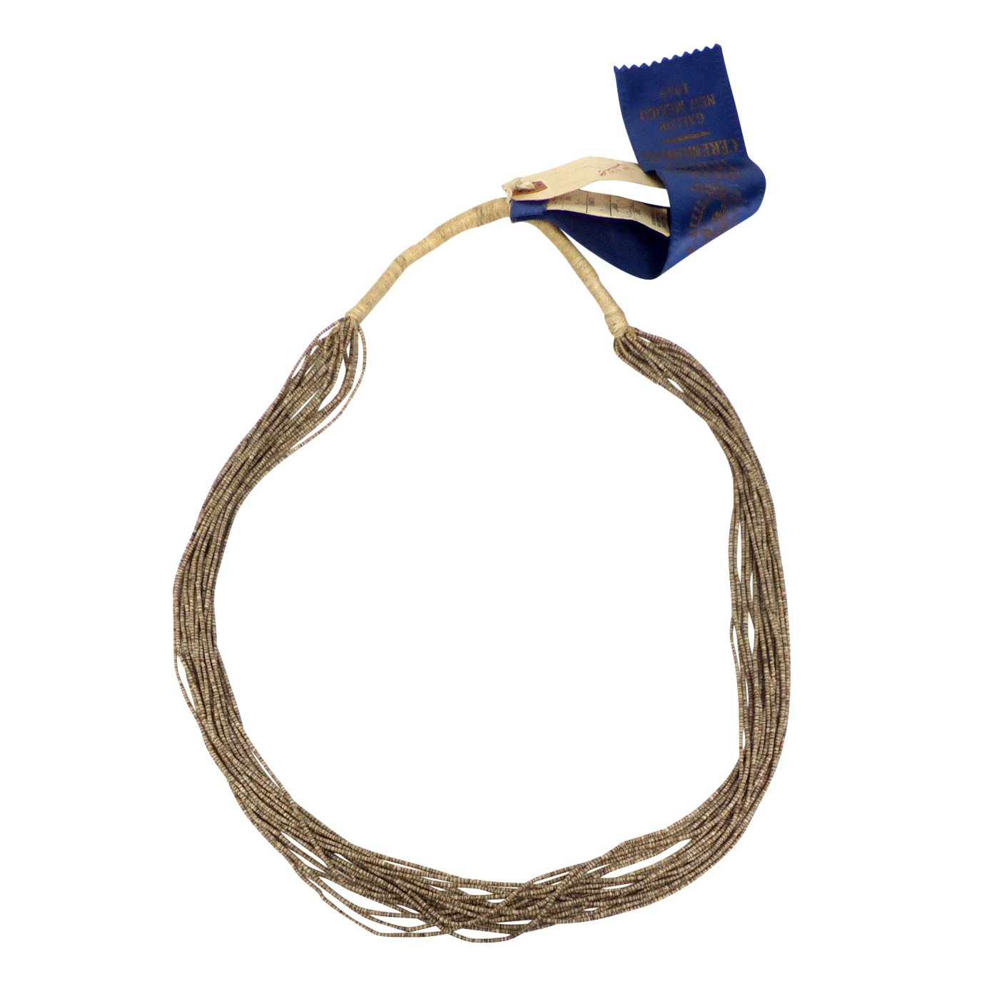 Marcus Coriz, Santo Domingo Twenty Strand Olive Shell Heishi Necklace ...