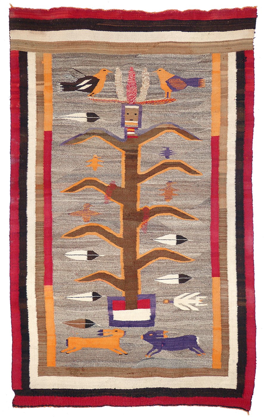 Navajo Corn Maiden Pictorial, c.1925 | Shiprock Santa Fe