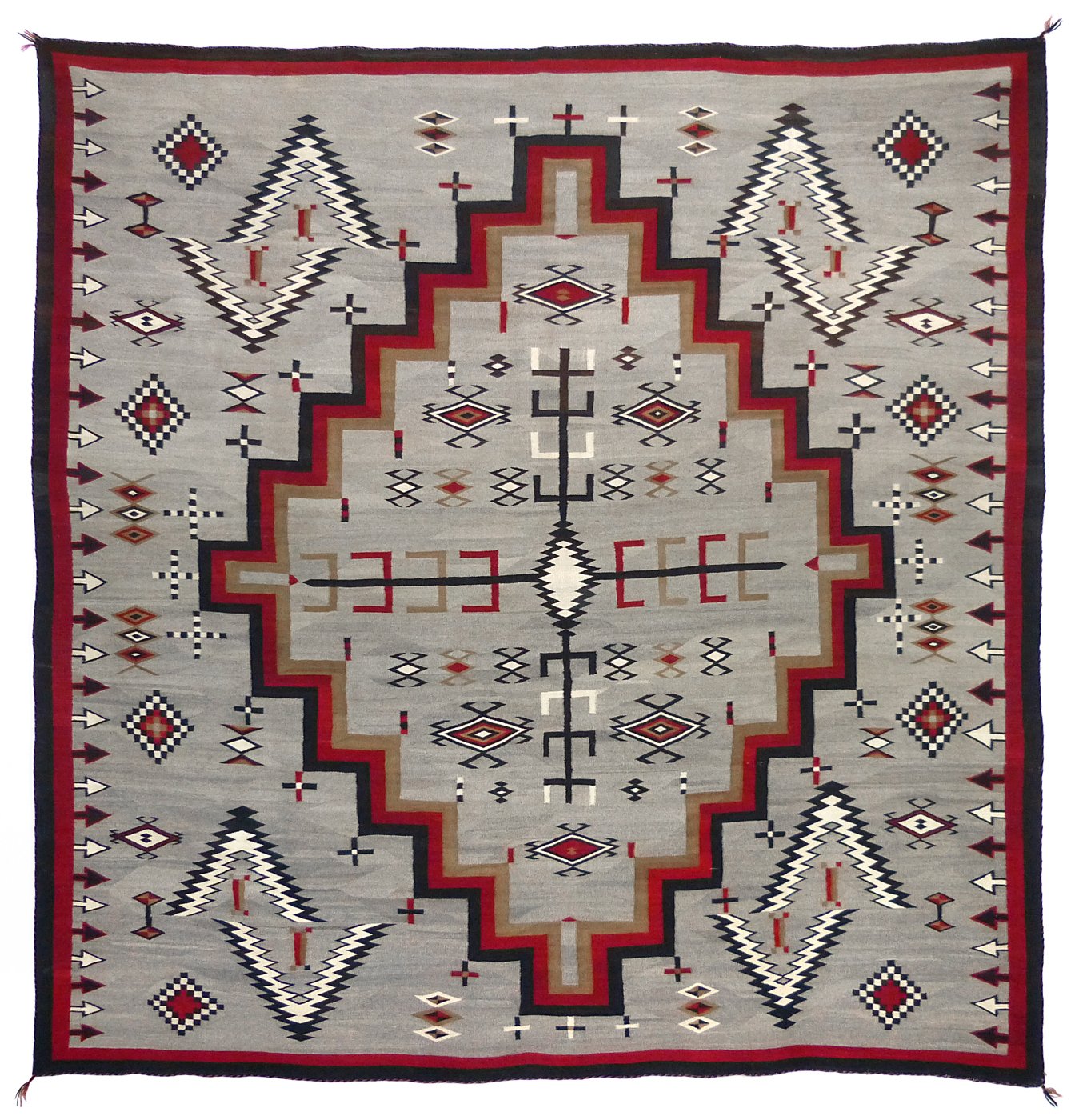 Navajo Crystal Rug, c.1940 | Shiprock Santa Fe