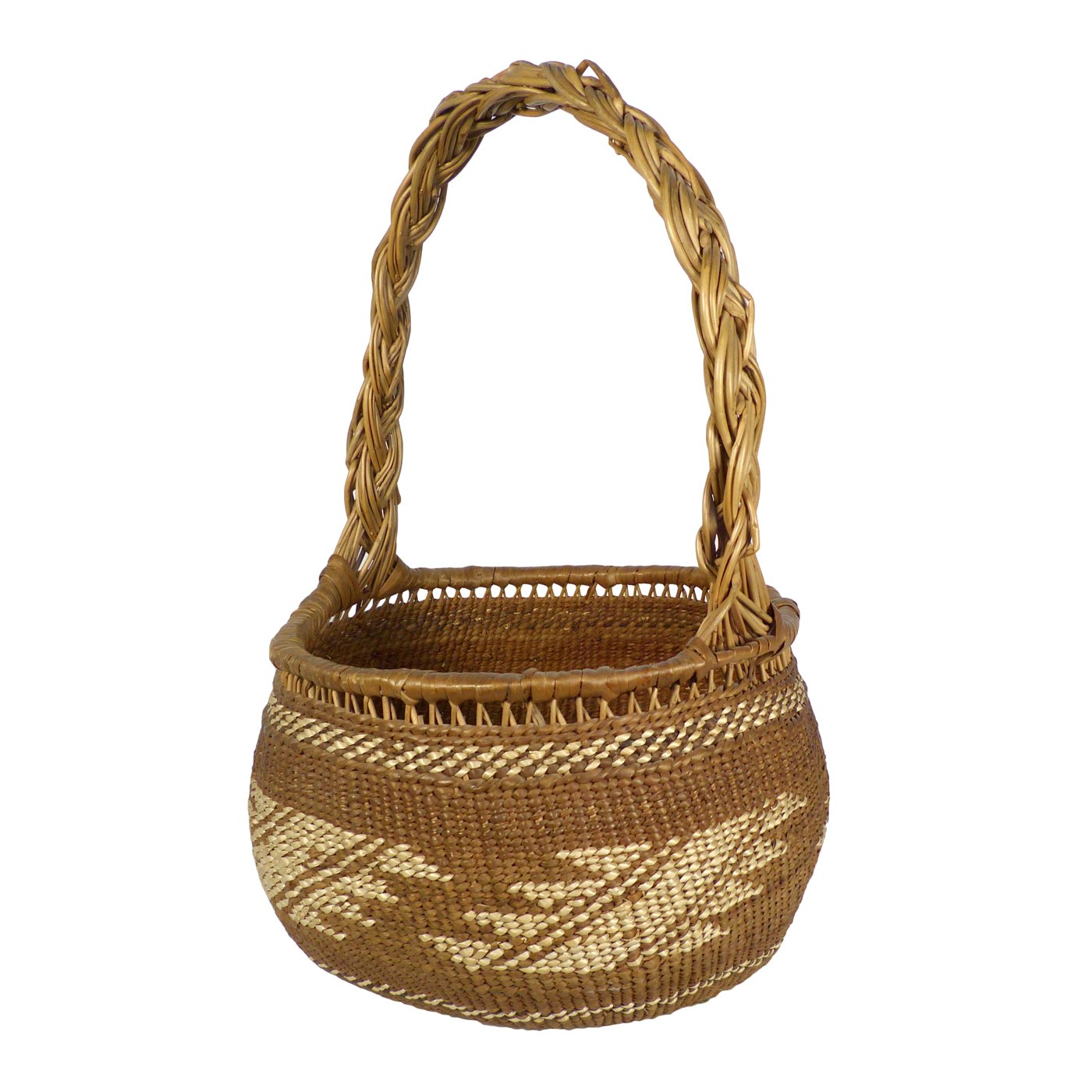 Hupa / Yurok Basket with Handle, c.1930 | Shiprock Santa Fe